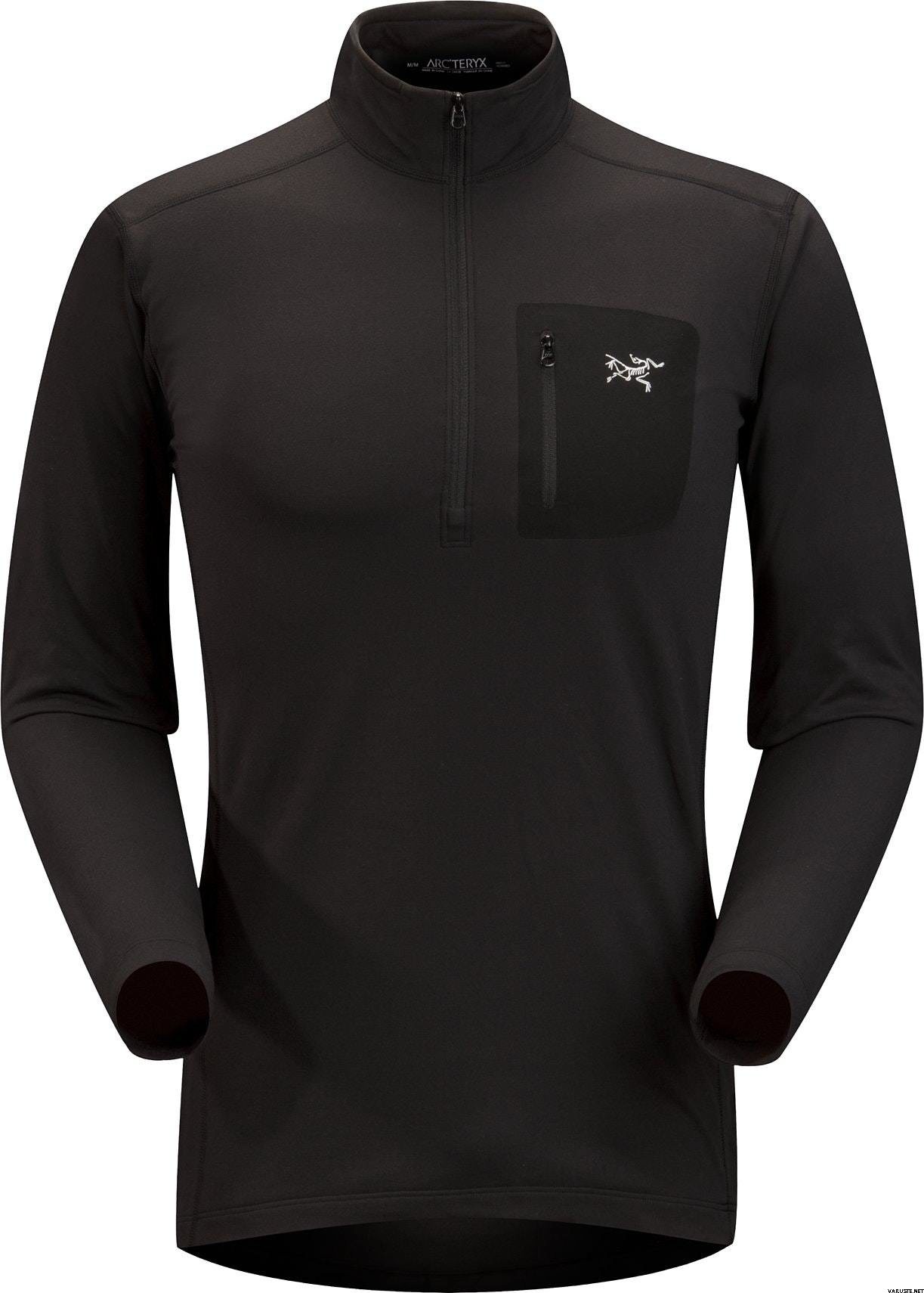 Arc'teryx Rho LT Zip Neck Men's (2020) | Miesten fleece-takit | Varuste.net