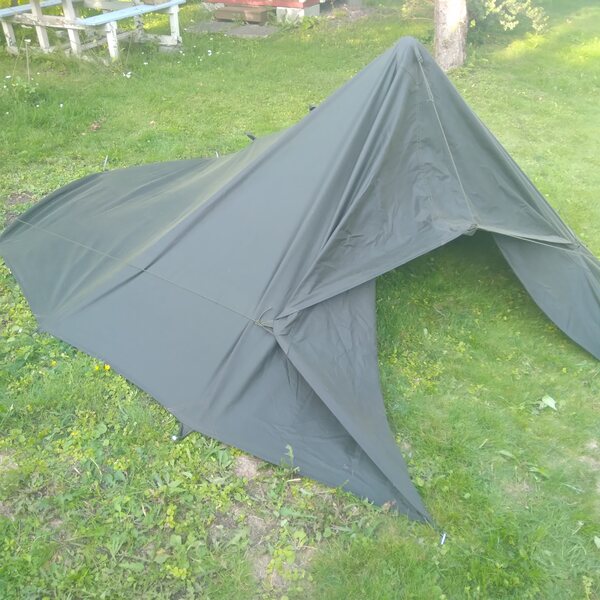 Bushcraft Spain Oilskin Tarp 3x3m | Shelters and tarps | Varuste.net ...