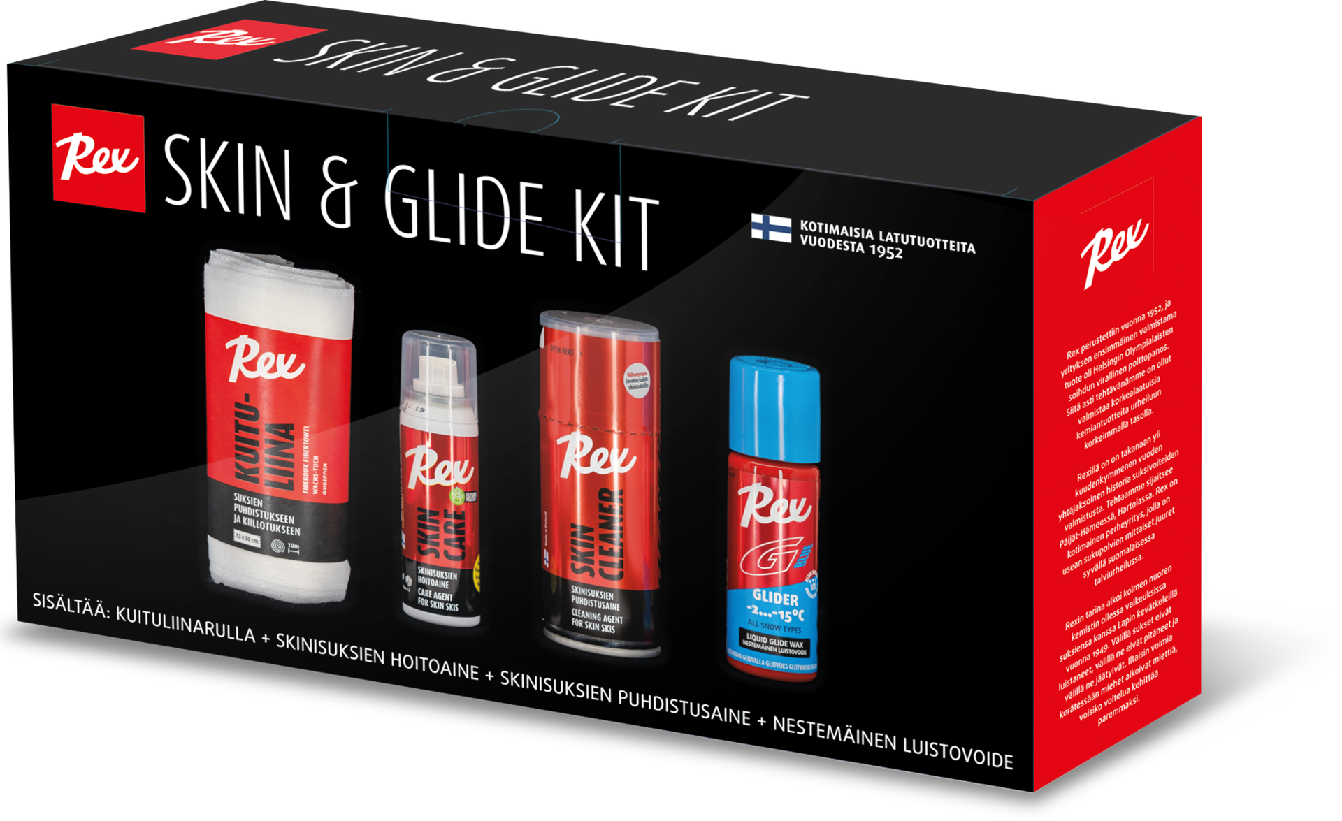Rex Skin Glide Kit 572 Cleaners And Anti ice Varuste English