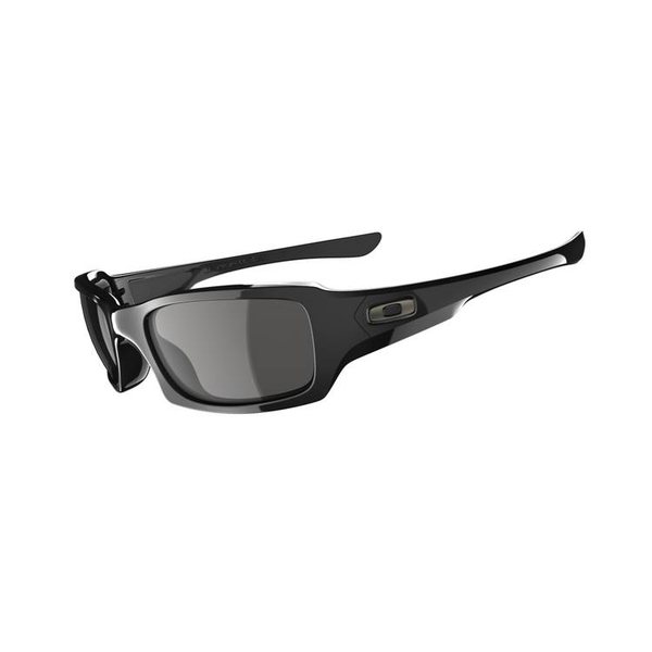 Oakley Fives Squared Polished Black w/ Grey | Varuste.net