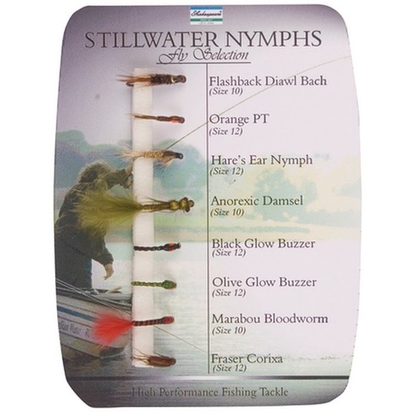 Shakespeare Stillwater Nymphs Fly Selection | Varuste.net English