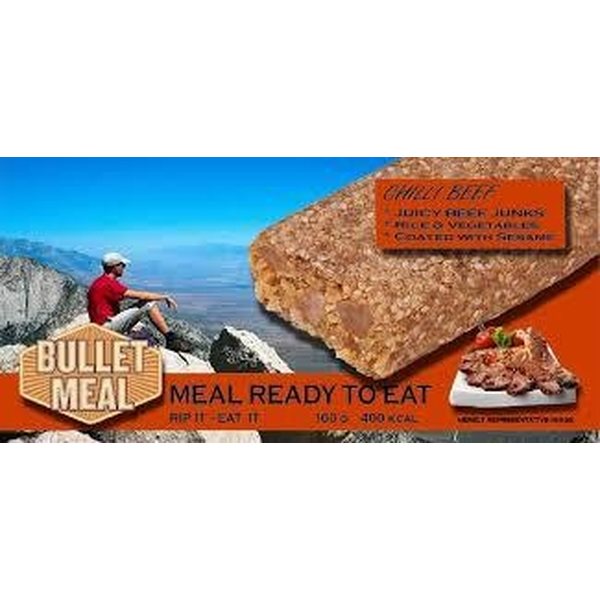 Bullet Meal Chilli Beef 160g, 400kcal | Varuste.net