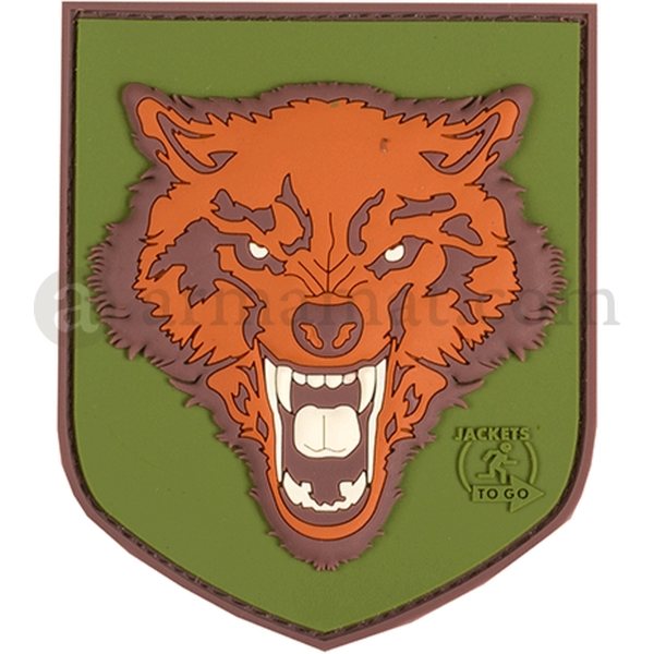 Wolf Rubber Patch | Patches | Varuste.net English