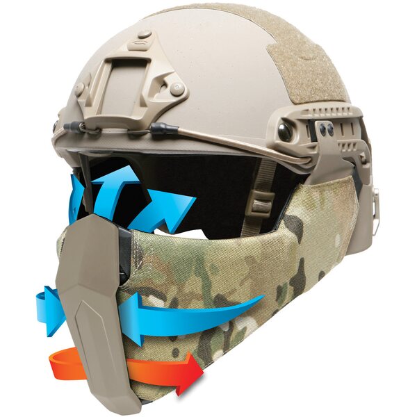 Ops-Core Gunsight Mandible, Ballistic | Combat Helmet Accessories ...