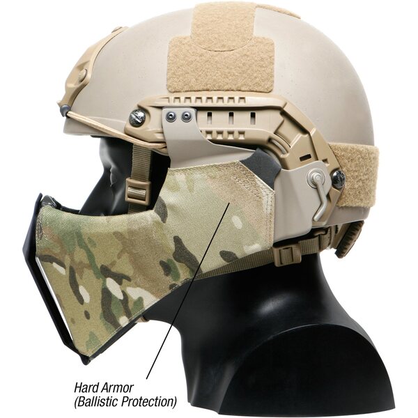 Ops-Core Gunsight Mandible, Ballistic | Combat Helmet Accessories ...