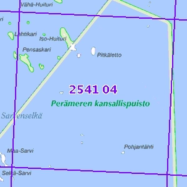 Iso-Huituri 99/00, taitettu, 2541 04 Maastokartta | Varuste.net English