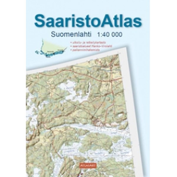 SaaristoAtlas, Suomenlahti, Ulkoilu- ja retkeilykartasto | Hiking books ...