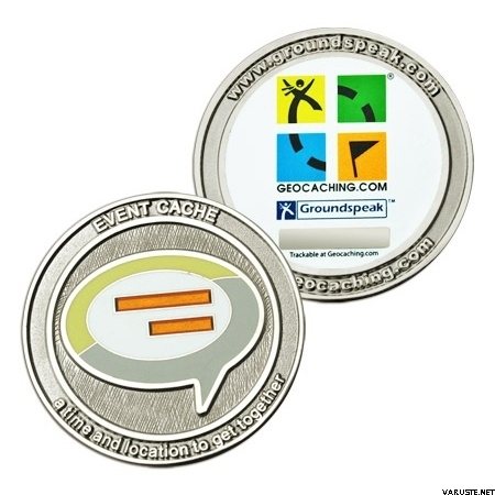 Groundspeak Event Cache Icon Geocoin | Varuste.net English