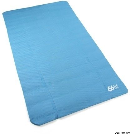 66fit NBR Exercise Mat XL - Blue - 1.5cm x 100cm x 185cm | Varuste.net