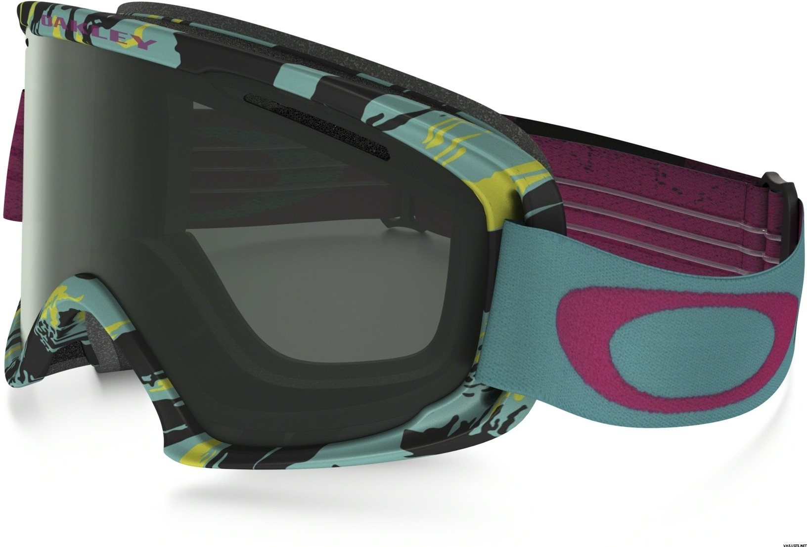 Oakley O2 XL, Danny Kass Sign, Neon Camo w/ Dark Grey | Varuste.net English