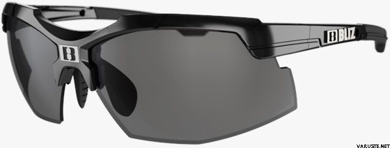 Bliz Force, 9028-11, Shiny Black / Smoke w Silver Mirror | Cross ...