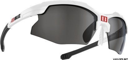 Bliz Force, 9028-08, Shiny White / Smoke w Silver Mirror | Cross ...