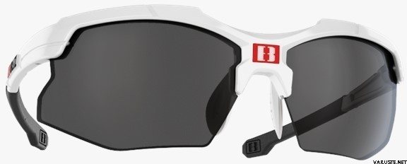 Bliz Force, 9028-08, Shiny White / Smoke w Silver Mirror | Cross ...