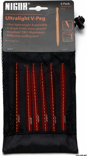 Nigor Ultralight V-Peg | Tent pegs | Varuste.net English