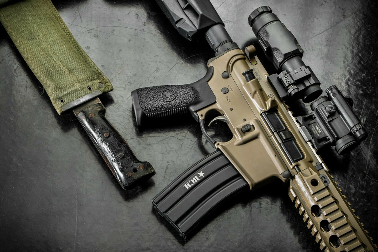 BCM Lower 1/3 Cowitness A/T Optic Mount for AIMPOINT MICRO T2 | Red Dot ...