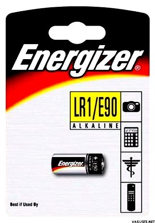 Energizer LR1-E90 1-pack | LR1 | Varuste.net Español
