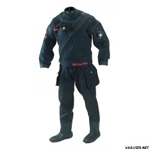 Dive Rite 905 Exp Front Zip Drysuit (w integrated hood) | Dry suits ...
