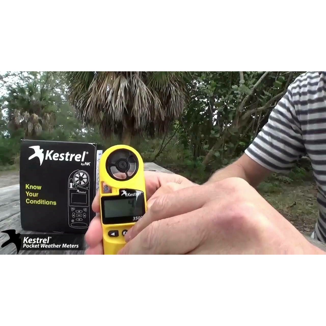 Kestrel 3500 Weather Meter / Digital Psychrometer | Barometers ...